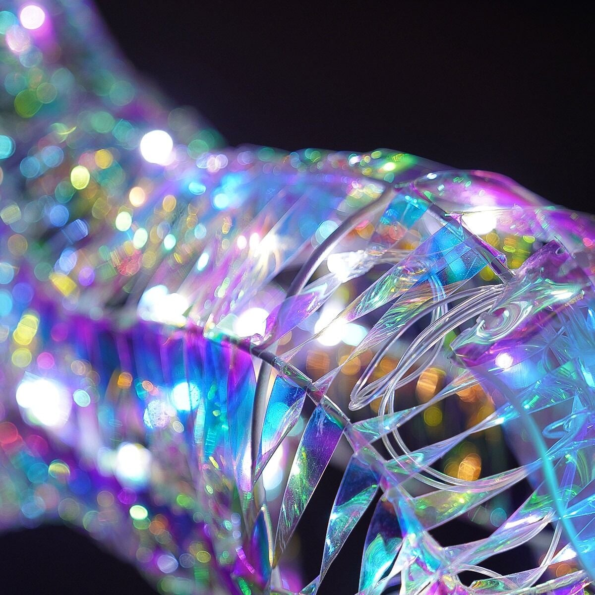 Indoor & Outdoor Iridescent Doe Reindeer Figure | 70 White LEDs ...