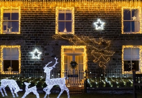 Connectable Outdoor Lights | Christmas Connectable Lights | Festive Lights